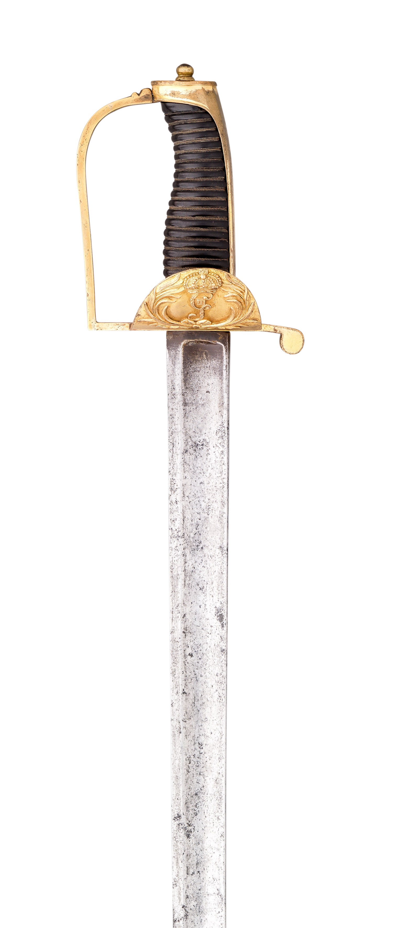 Lot 188 - A RARE SWEDISH OFFICER'S SWORD