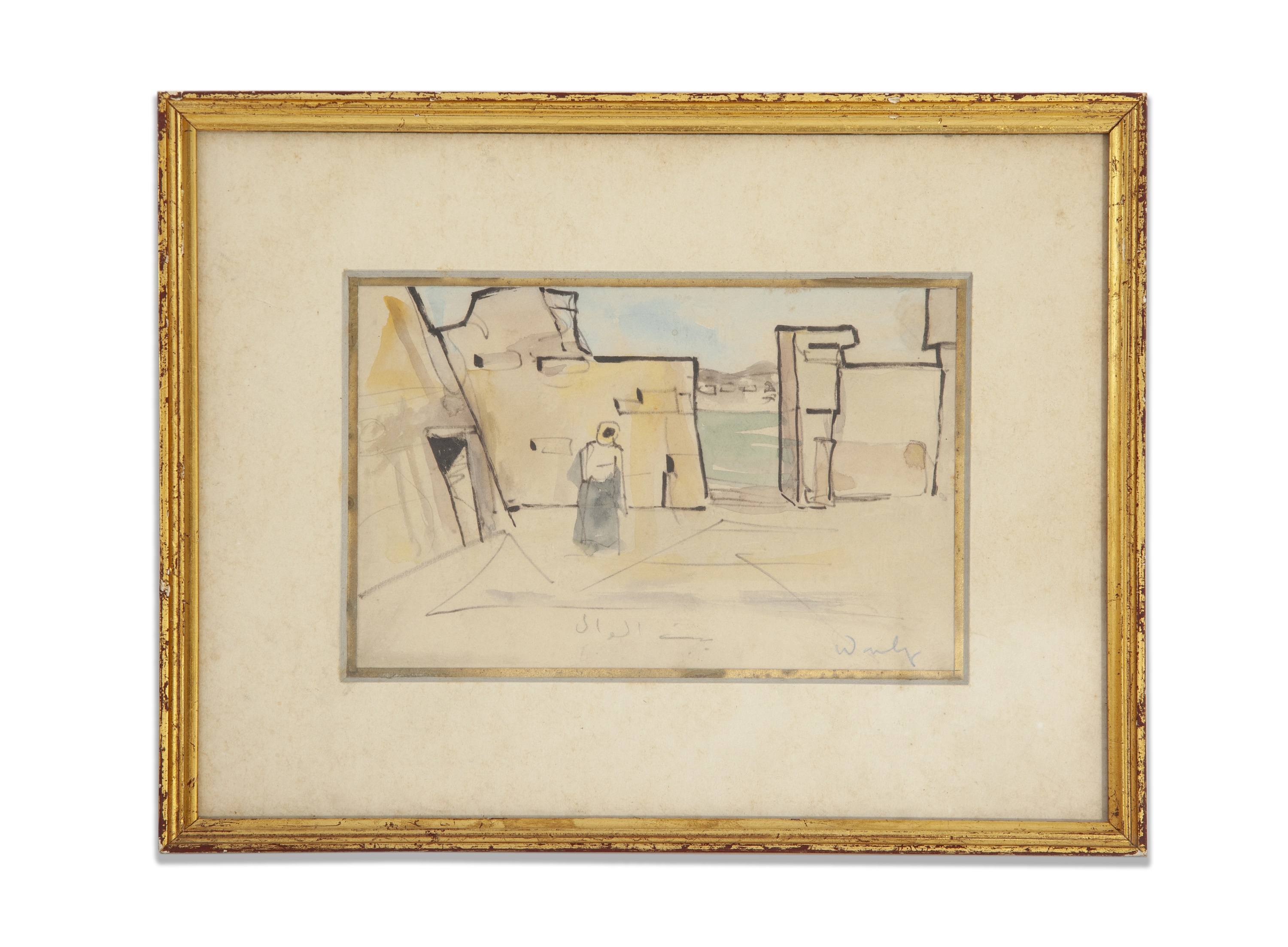 Lot 7 - ADHAM WANLY (EGYPTIAN 1908-1959)