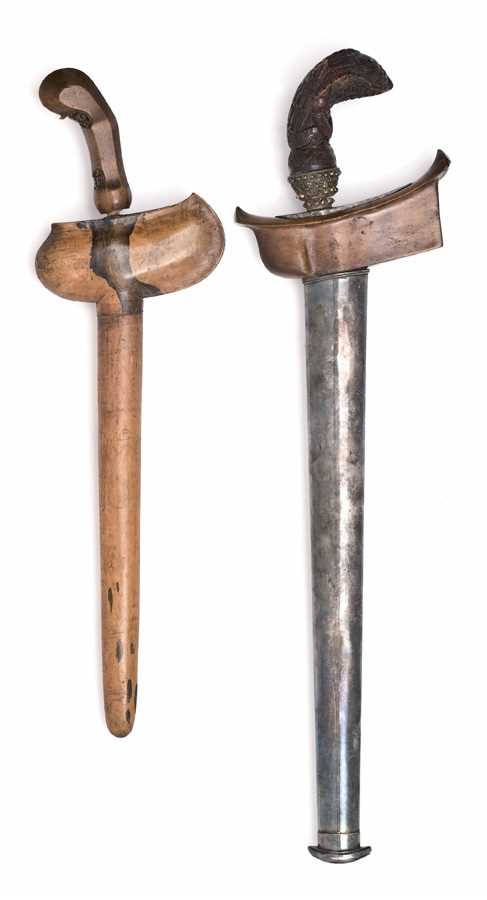 Lot 52 - TWO JAVANESE KRIS