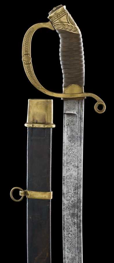 Lot 186 - A RUSSIAN ALEXANDER III MODEL 1881 OFFICER'S