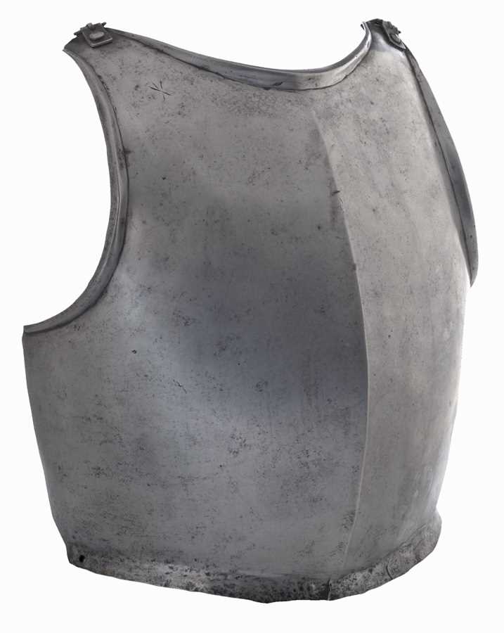Lot 235 - A RARE SPANISH INFANTRY BREASTPLATE