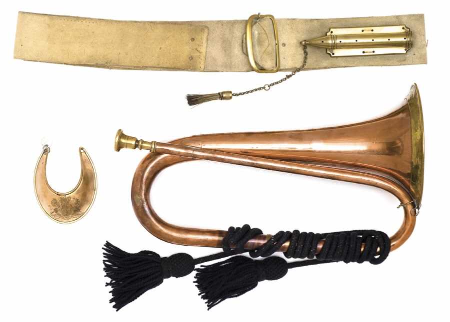 Lot 348 - A GEORGIAN GILT COPPER GORGET