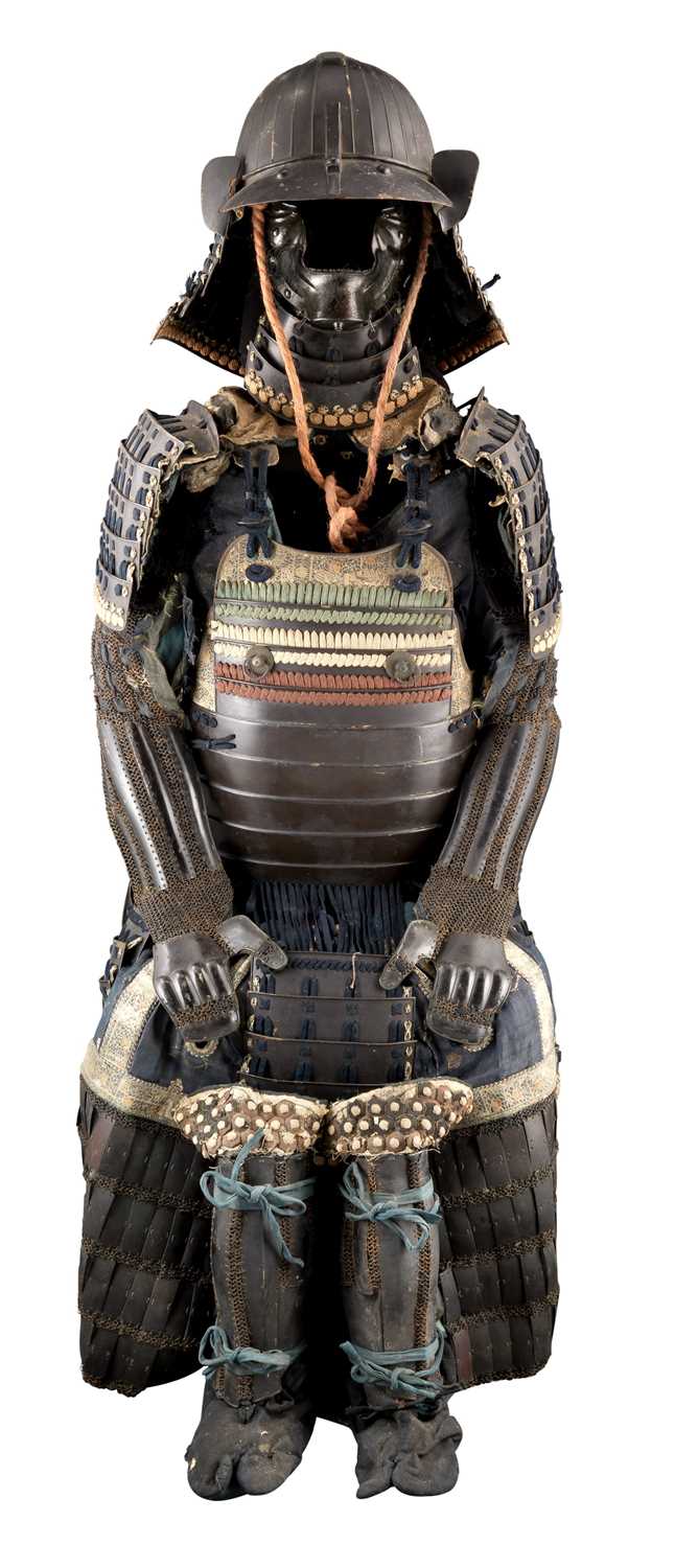 Lot 6 - A JAPANESE ARMOUR (TOSEI GUSOKU)
