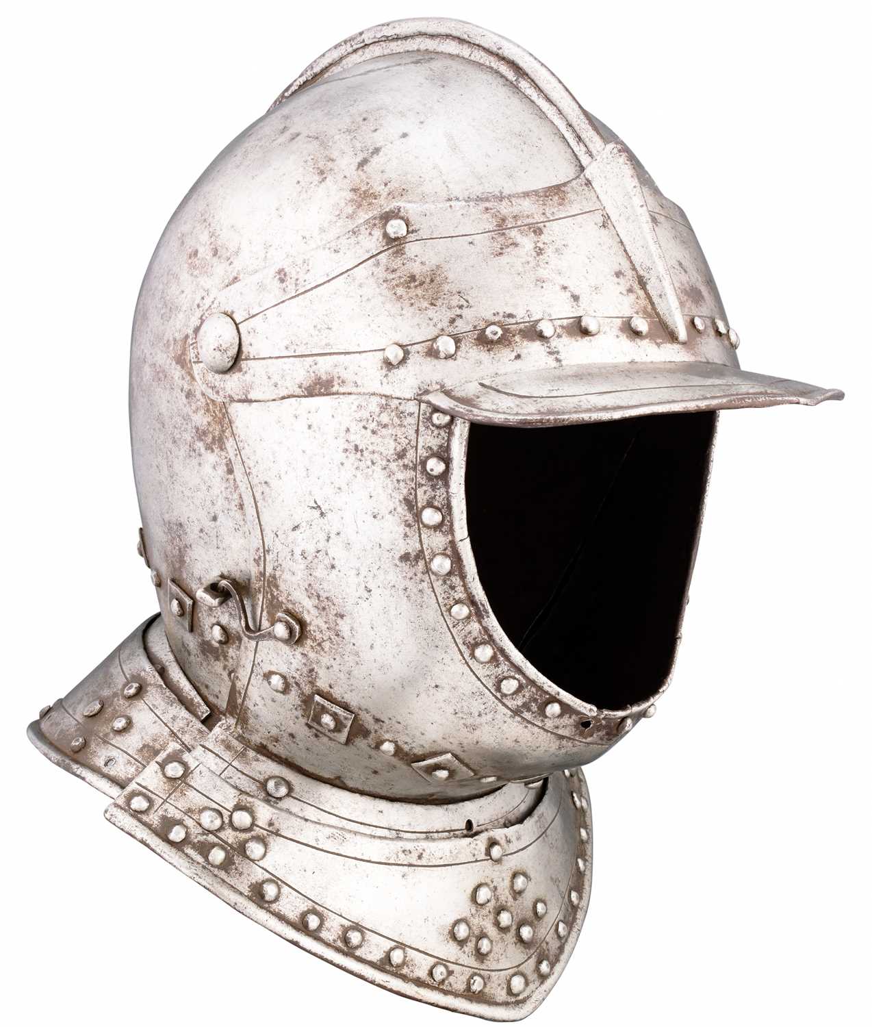 Lot 288 - **A DUTCH HARQUEBUSIER'S CLOSE HELMET