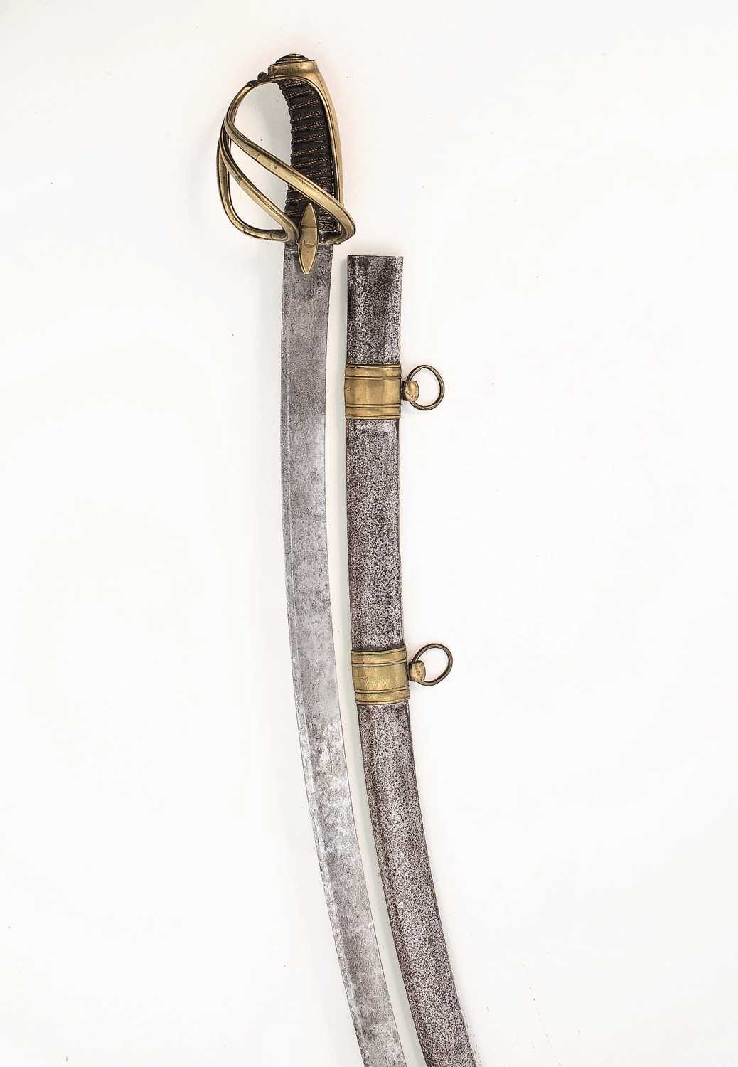 Lot 94 - A FRENCH LIGHT CAVALRY OFFICER'S SABRE