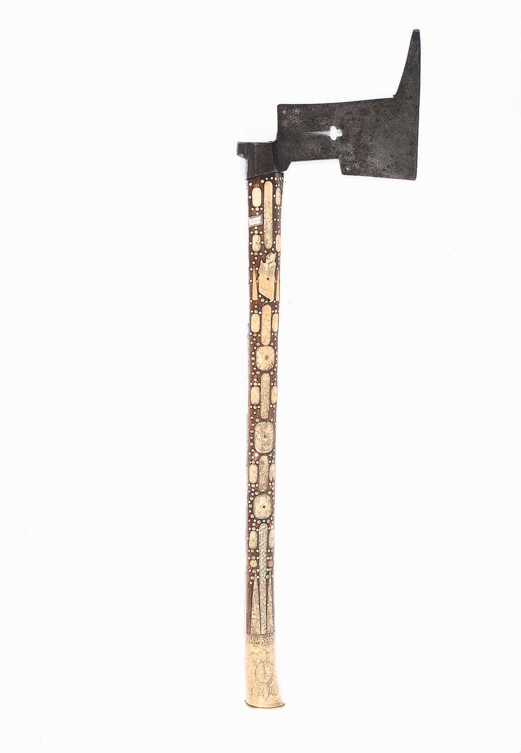 Lot 239 - A SAXON MINER'S GUILD AXE