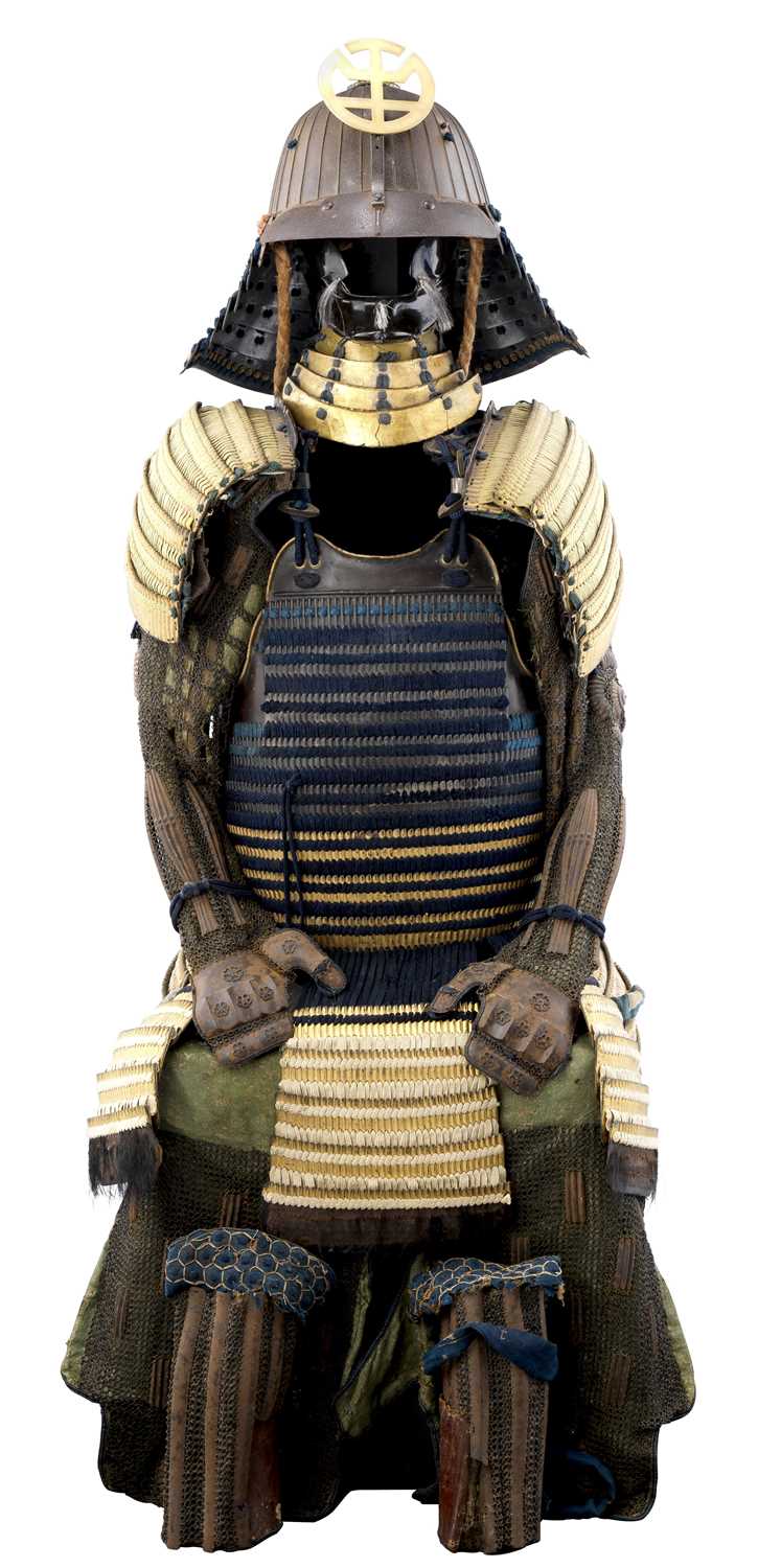 Lot 17 - A JAPANESE FULL ARMOUR (TOSEI GUSOKU)