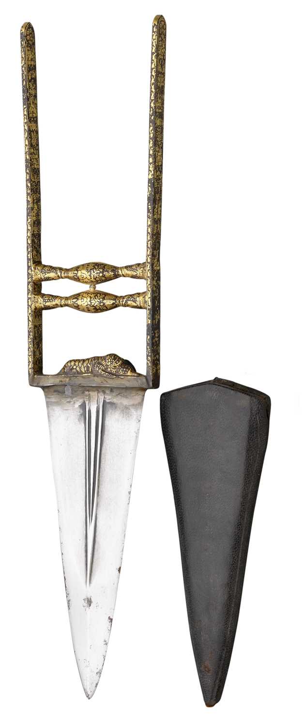 Lot 47 - AN INDIAN DAGGER (KATAR)