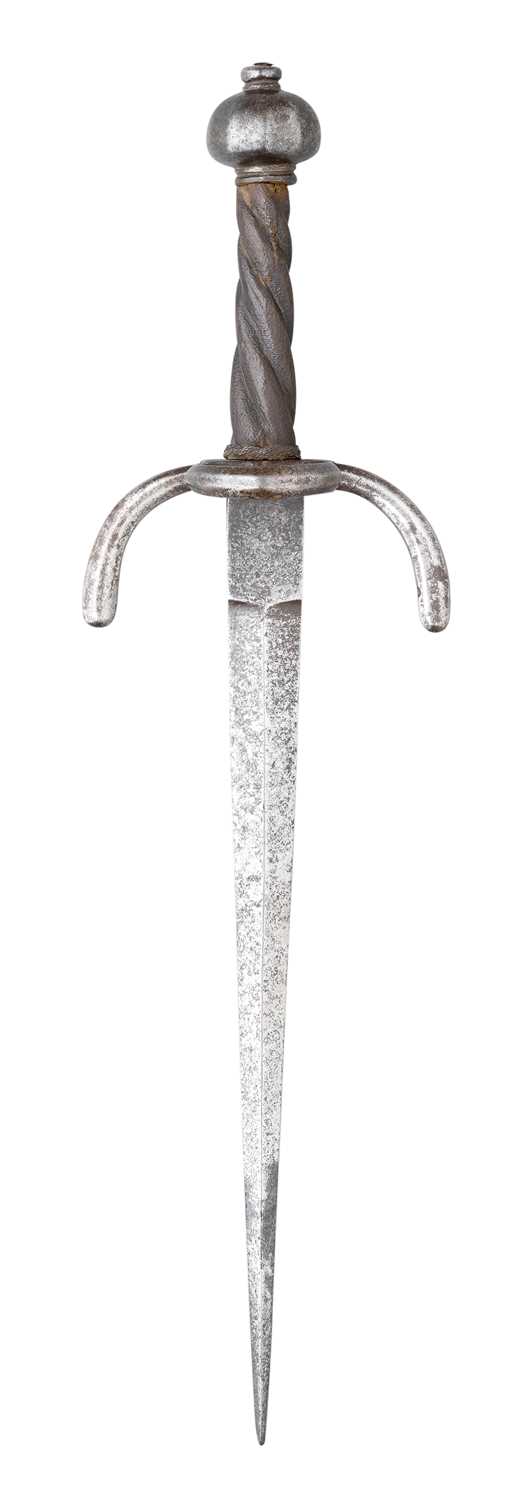 Lot 121 - A COMPOSITE LEFT-HAND DAGGER