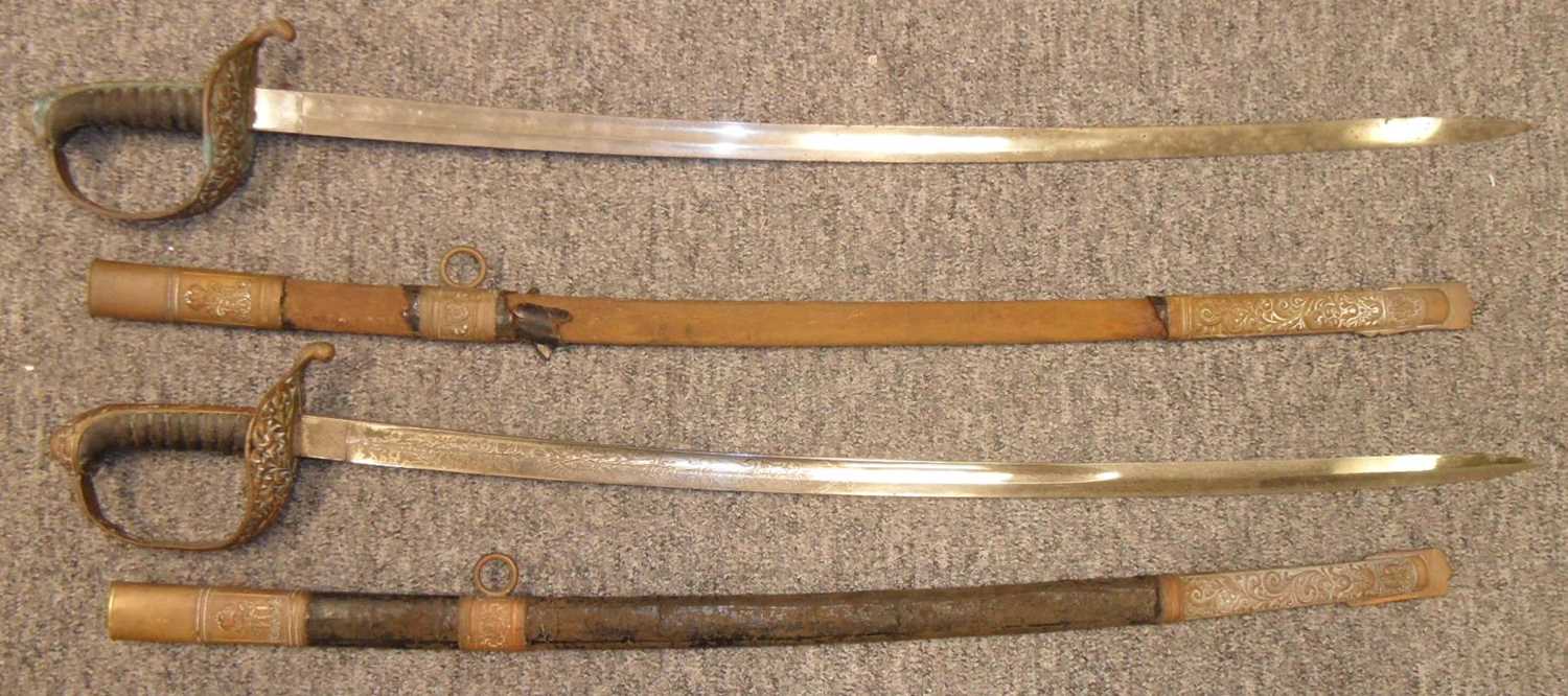 Lot 142 - TWO AUSTRIAN OFFICIAL'S SWORDS