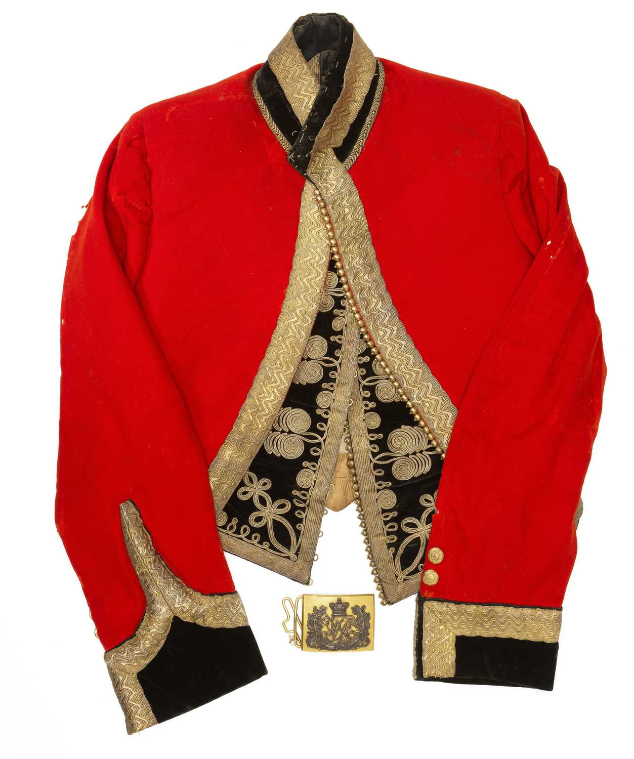 Lot 149 - AN OFFICER'S VICTORIAN MESS DRESS OF THE 5TH
