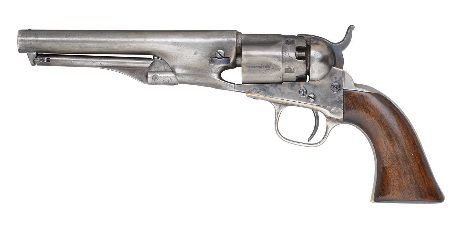 Lot 272 - A .36 COLT MODEL 1862 POLICE REVOLVER
