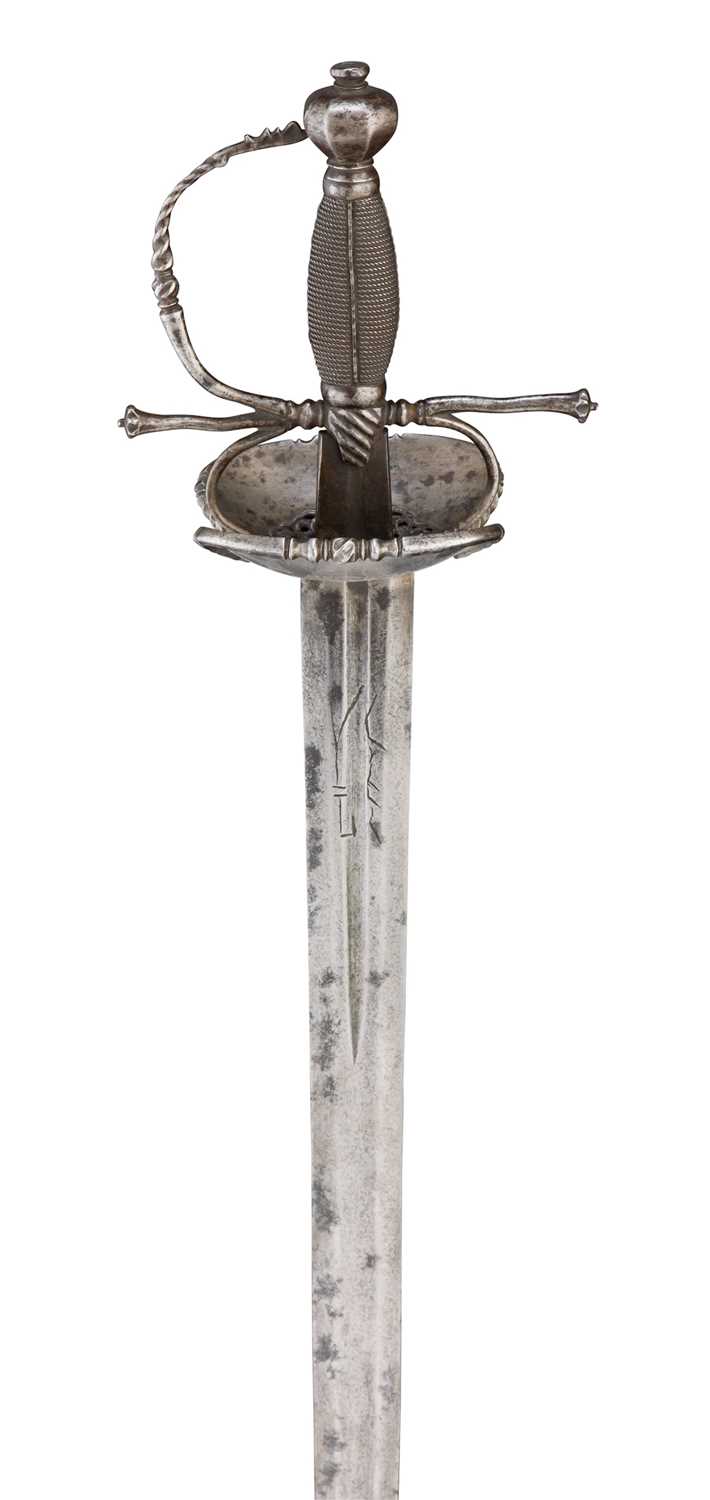 Lot 133 - A SPANISH RAPIER
