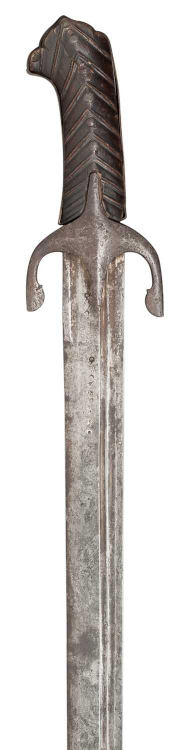 Lot 135 - A RARE EAST EUROPEAN SWORD