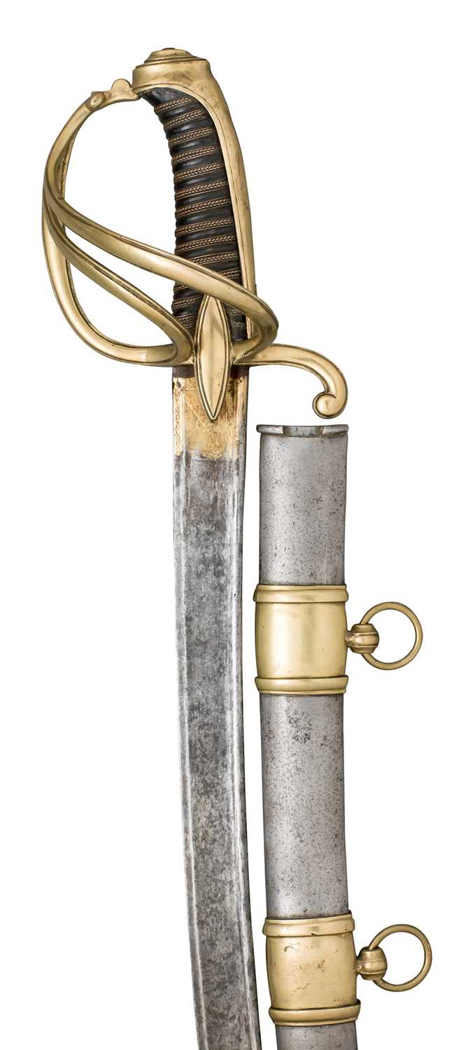 Lot 278 - A FRENCH MODEL AN IX LIGHT CAVALRY OFFICER'S