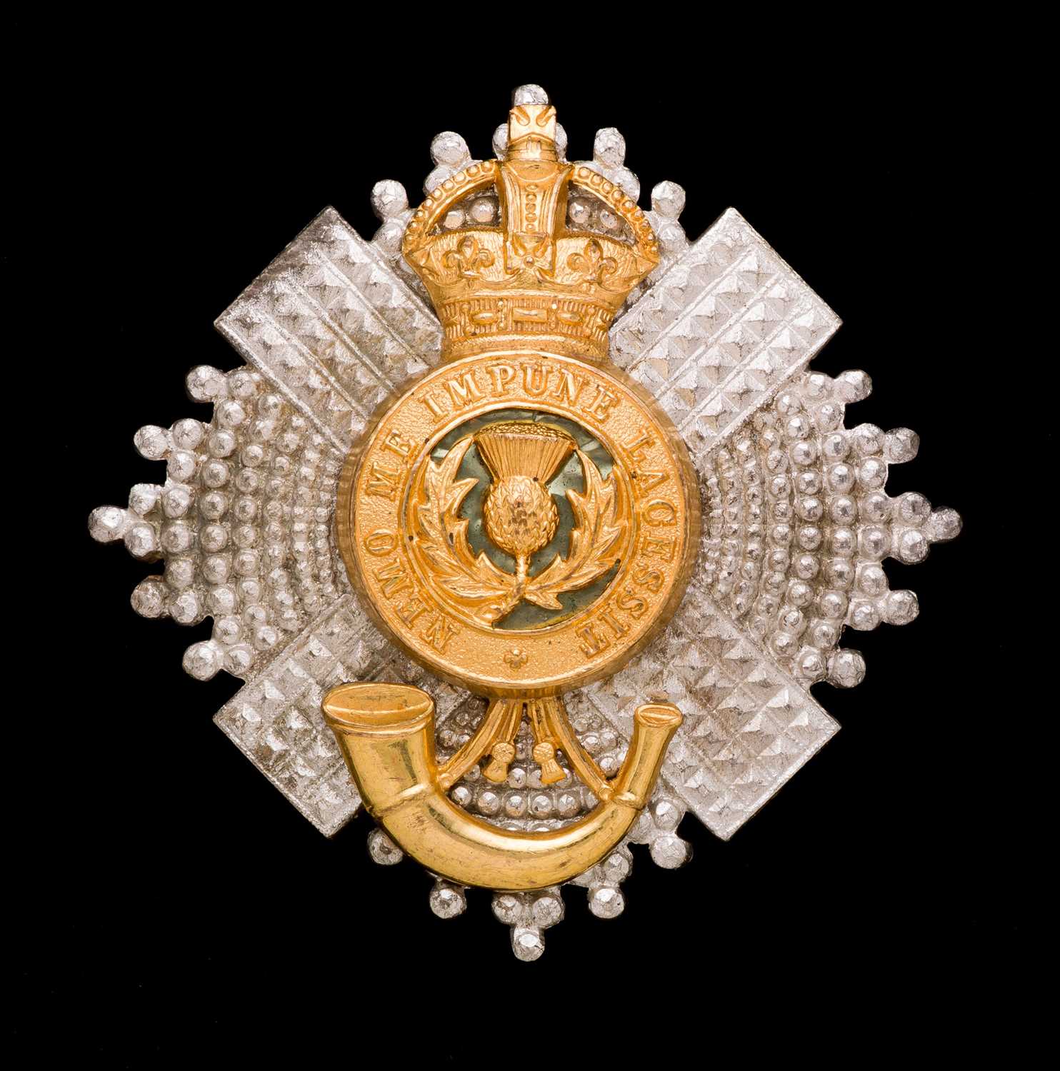 Lot 331 - AN OFFICER'S POUCH BADGE OF THE 4TH /5TH