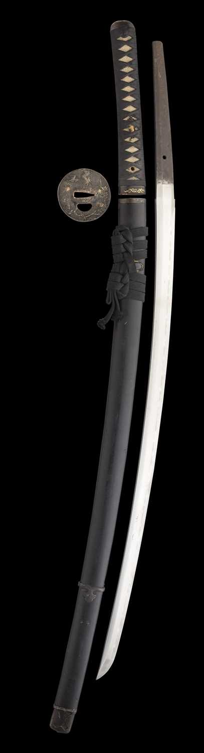 Lot 37 - A JAPANESE SWORD (HANDACHI KATANA)