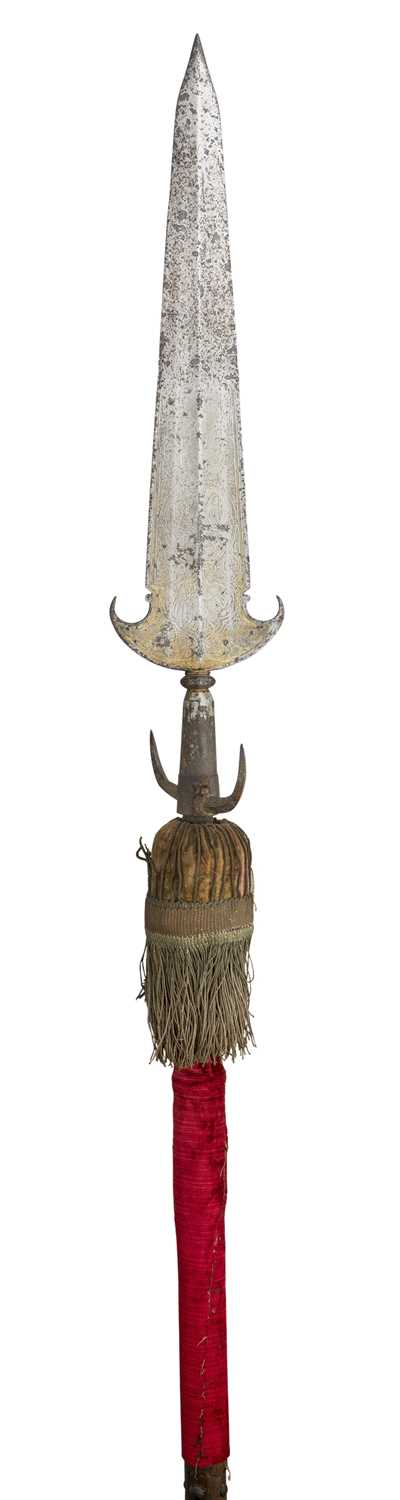 Lot 277 - A FRENCH DECORATED PARTISAN