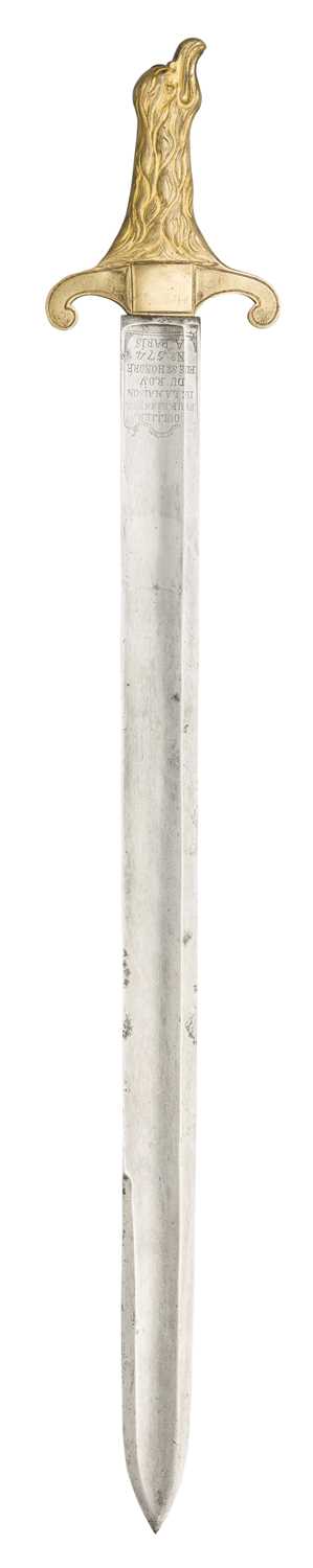 Lot 317 - A RARE FRENCH ROYAL ARTILLERY OFFICER'S