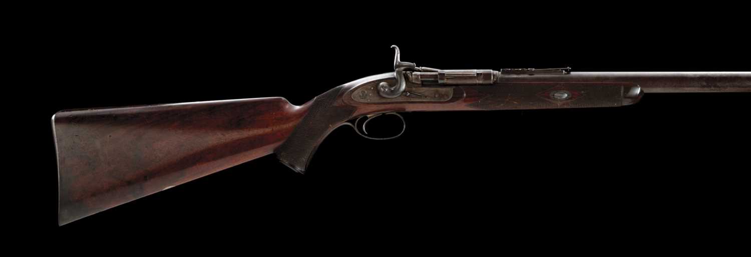 Lot 60 - a .451 snider-action sporting target rifle by