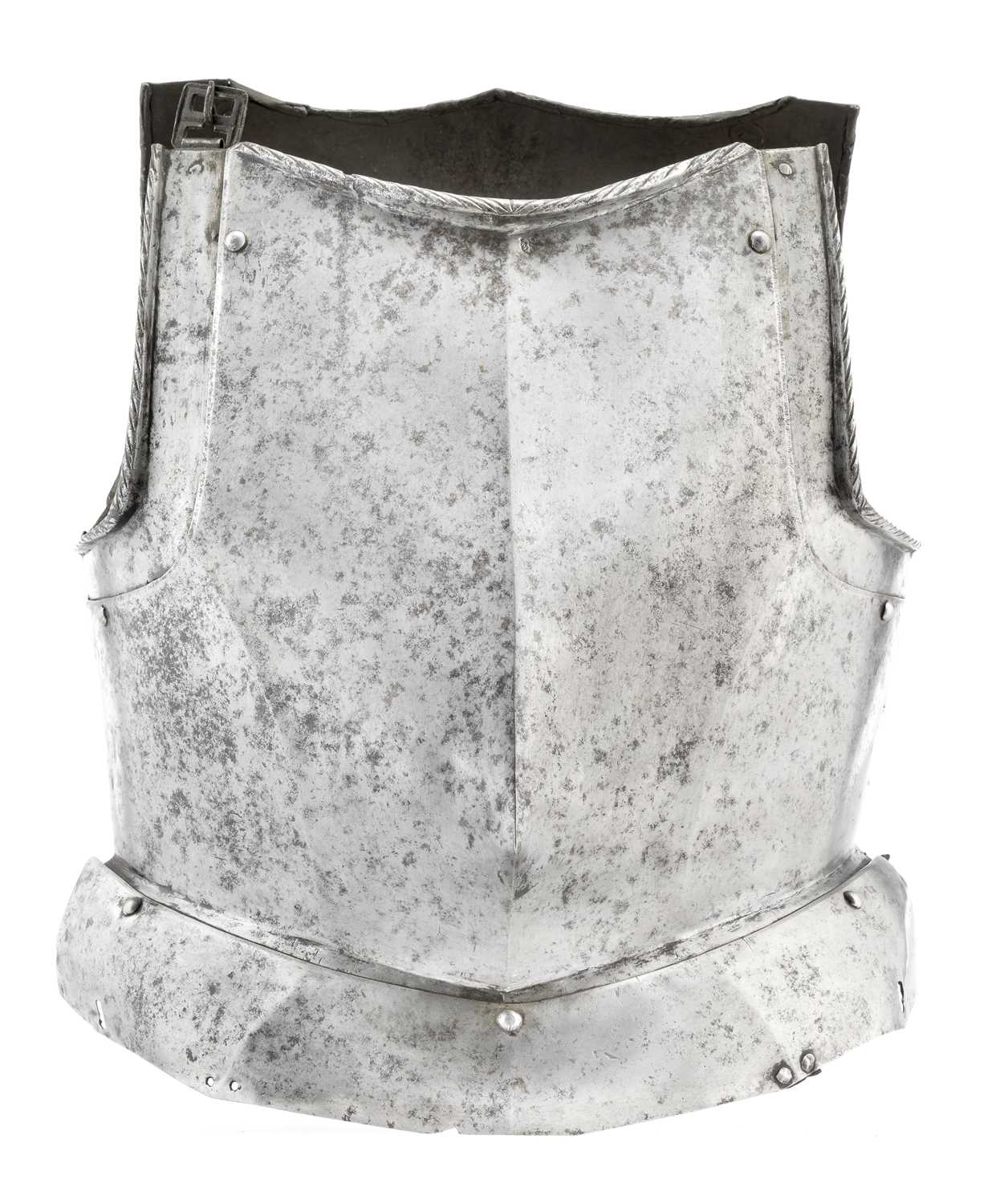 Lot 424 - A COMPOSITE SOUTH GERMAN CUIRASS FOR LIGHT