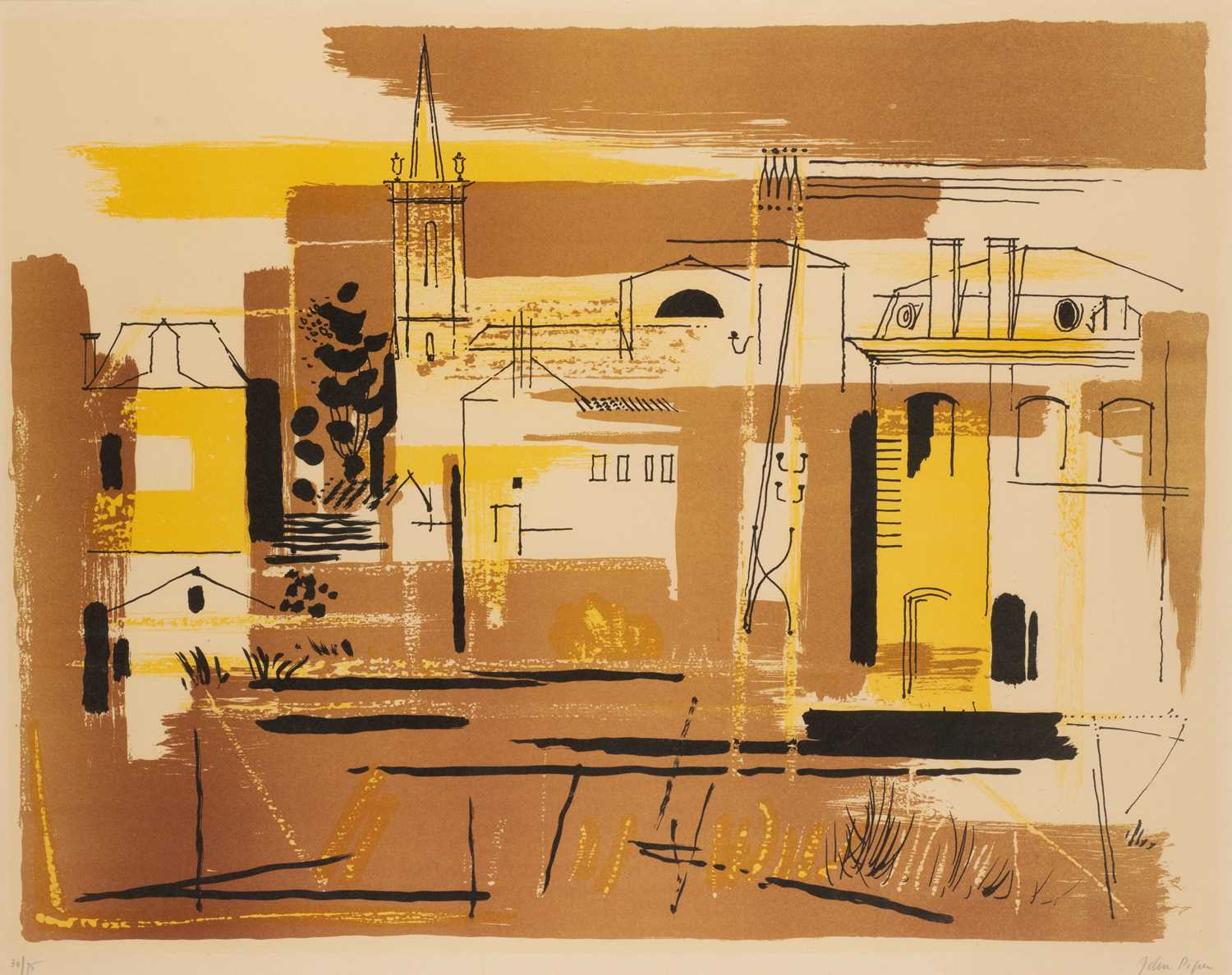 Lot 107 - â€¢ JOHN PIPER (1903-1992)