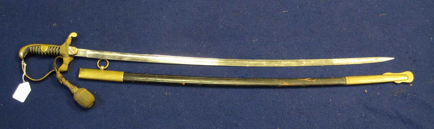 Lot 235 - A EUROPEAN PARADE SWORD