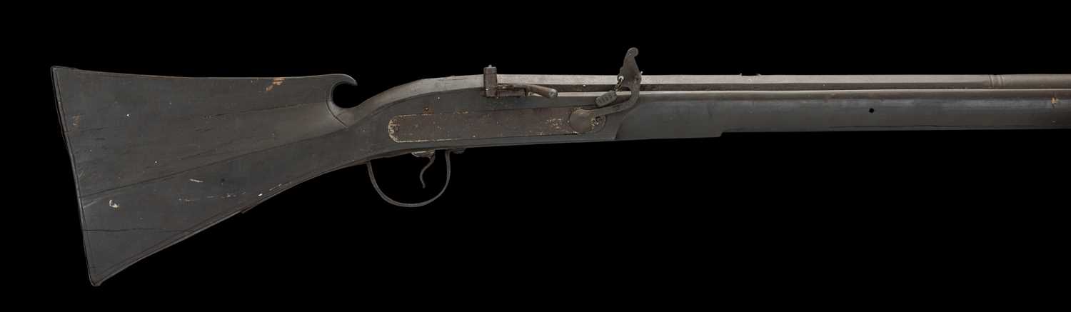 Lot 314 - A .750 CALIBRE GERMAN MATCHLOCK MUSKET