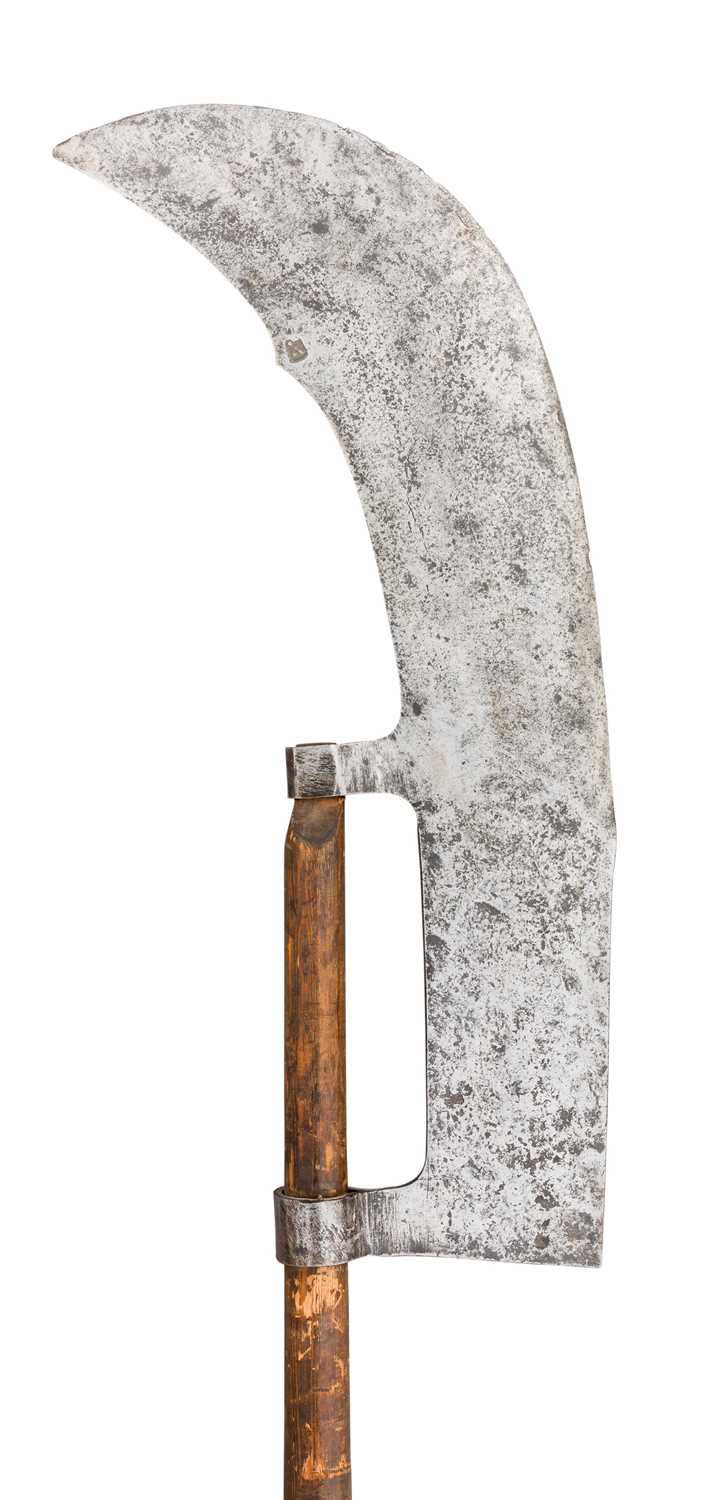 Lot 172 - A GLAIVE IN 16TH CENTURY STYLE
