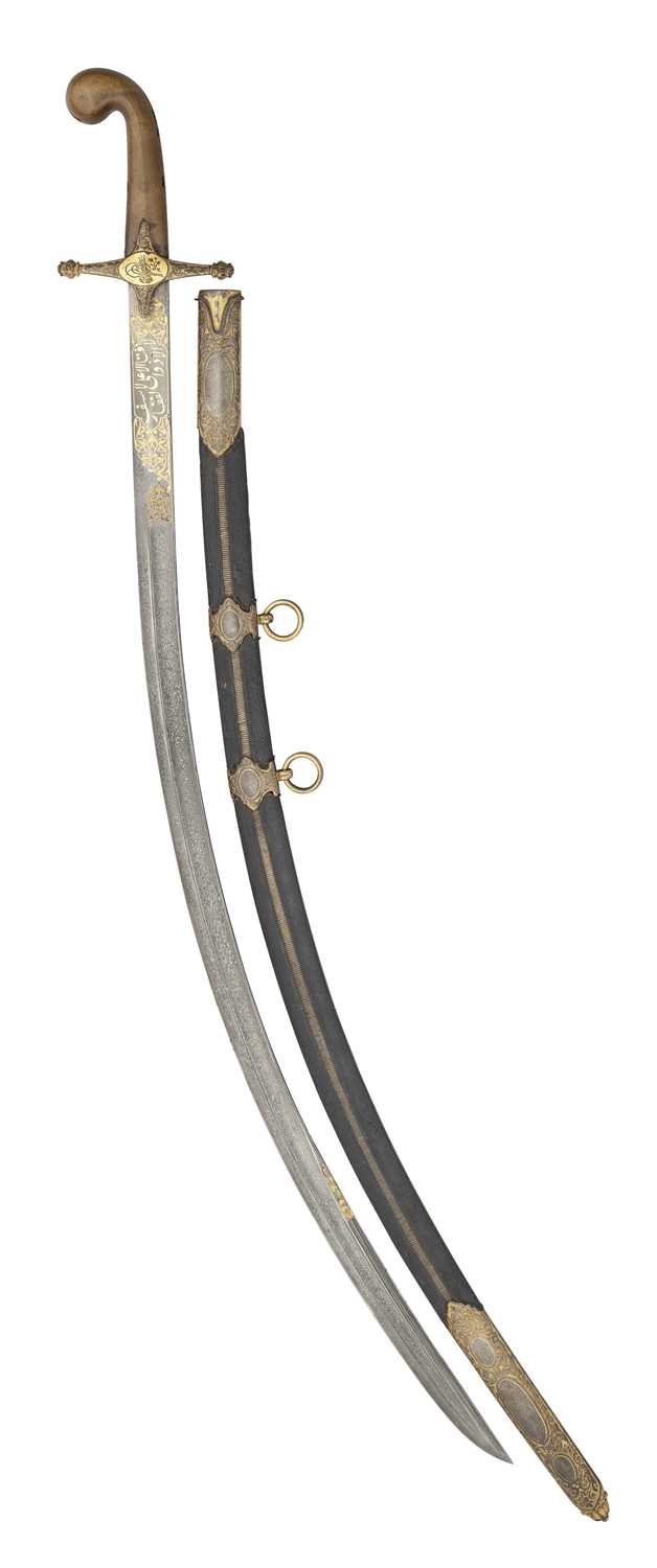 Lot 132 - ËœAN OTTOMAN SWORD (KILIG), TURKEY, EARLY