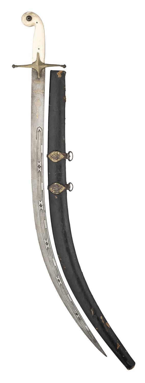 Lot 135 - ËœAN OTTOMAN SWORD, TURKEY, LATE 18TH/19TH