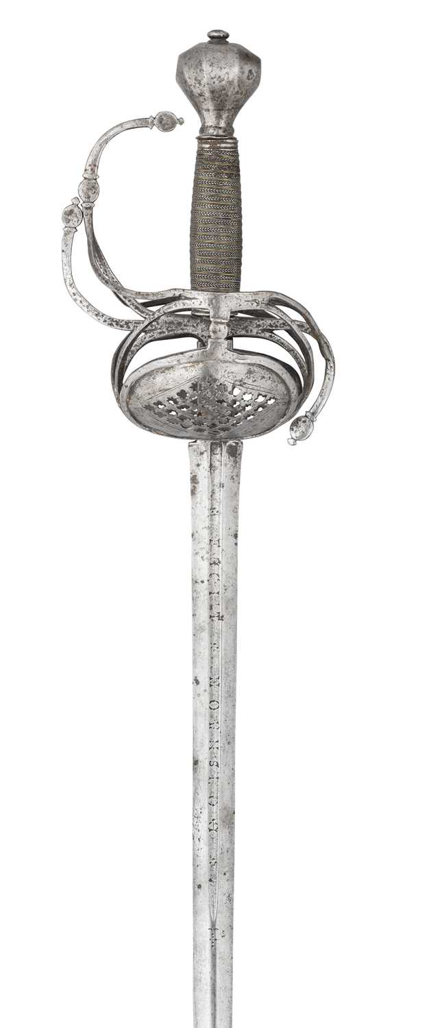 Lot 189 - A NORTH EUROPEAN RAPIER, SECOND QUARTER OF