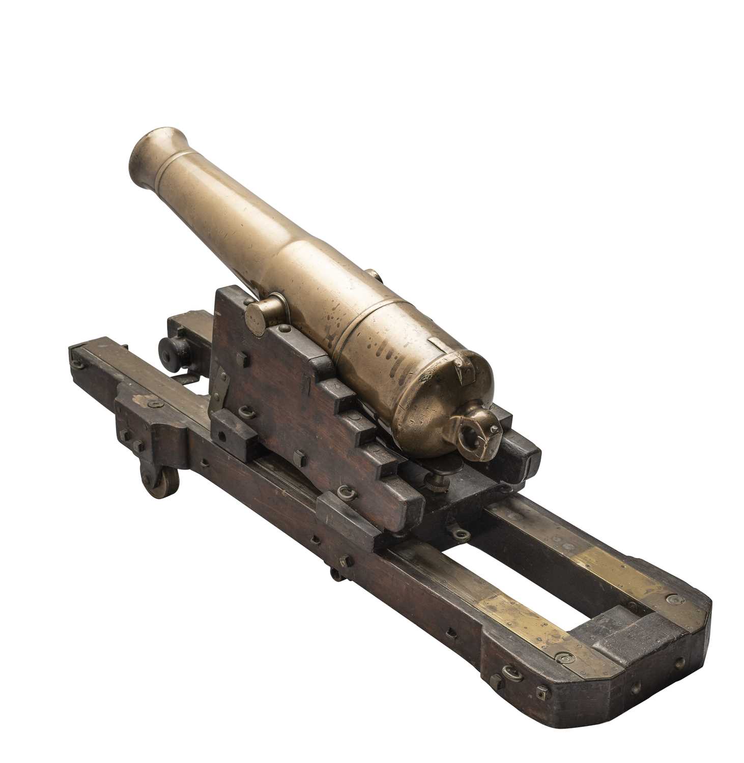 Lot 420 - ËœA FINELY CONSTRUCTED MODEL OF A 68 PDR.