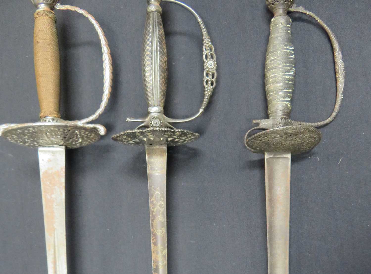 Lot 52 - â“Œ A NORTH EUROPEAN SMALL-SWORD, CIRCA 1800