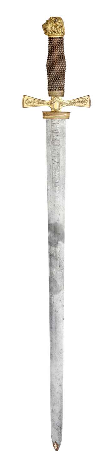 Lot 62 - â“Œ A FINE ROBE SWORD, EARLY 19TH CENTURY