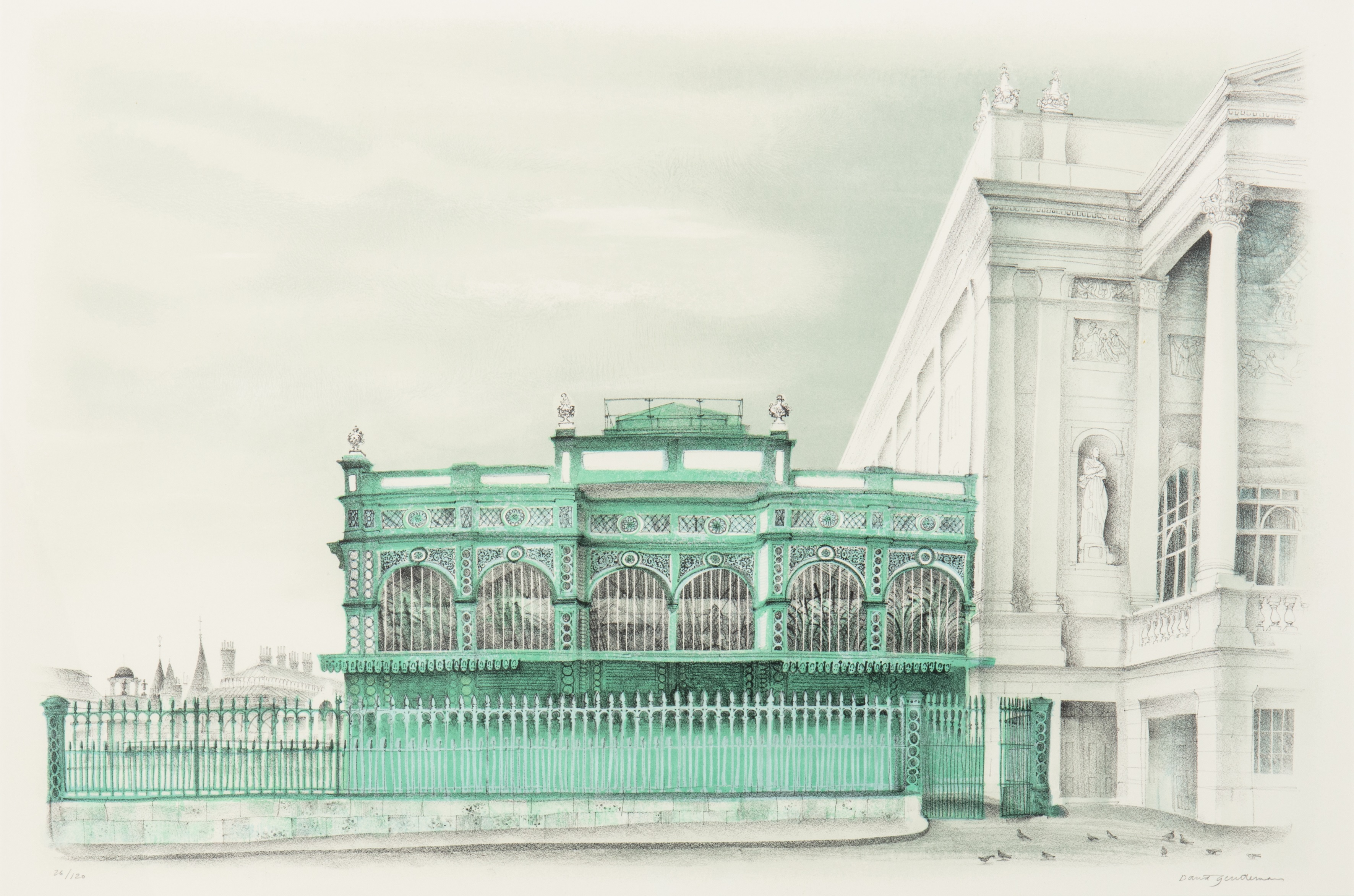 Lot 276 - DAVID GENTLEMAN (BRITISH B.1930)