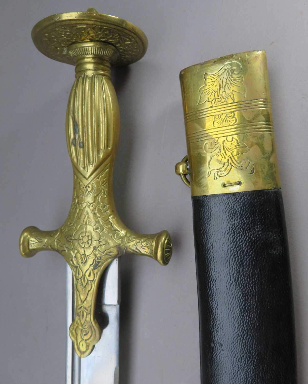 Lot 223 - AN INDIAN SWORD (TALWAR), IN KUTCH 19TH