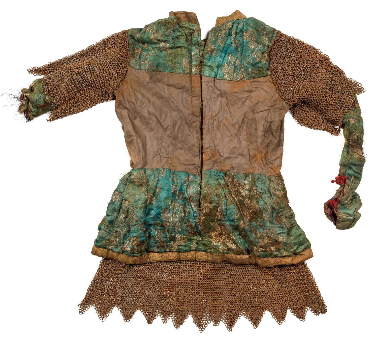 Lot 265 - â“Œ A MUGHAL INDIAN ARMING DOUBLET FROM A