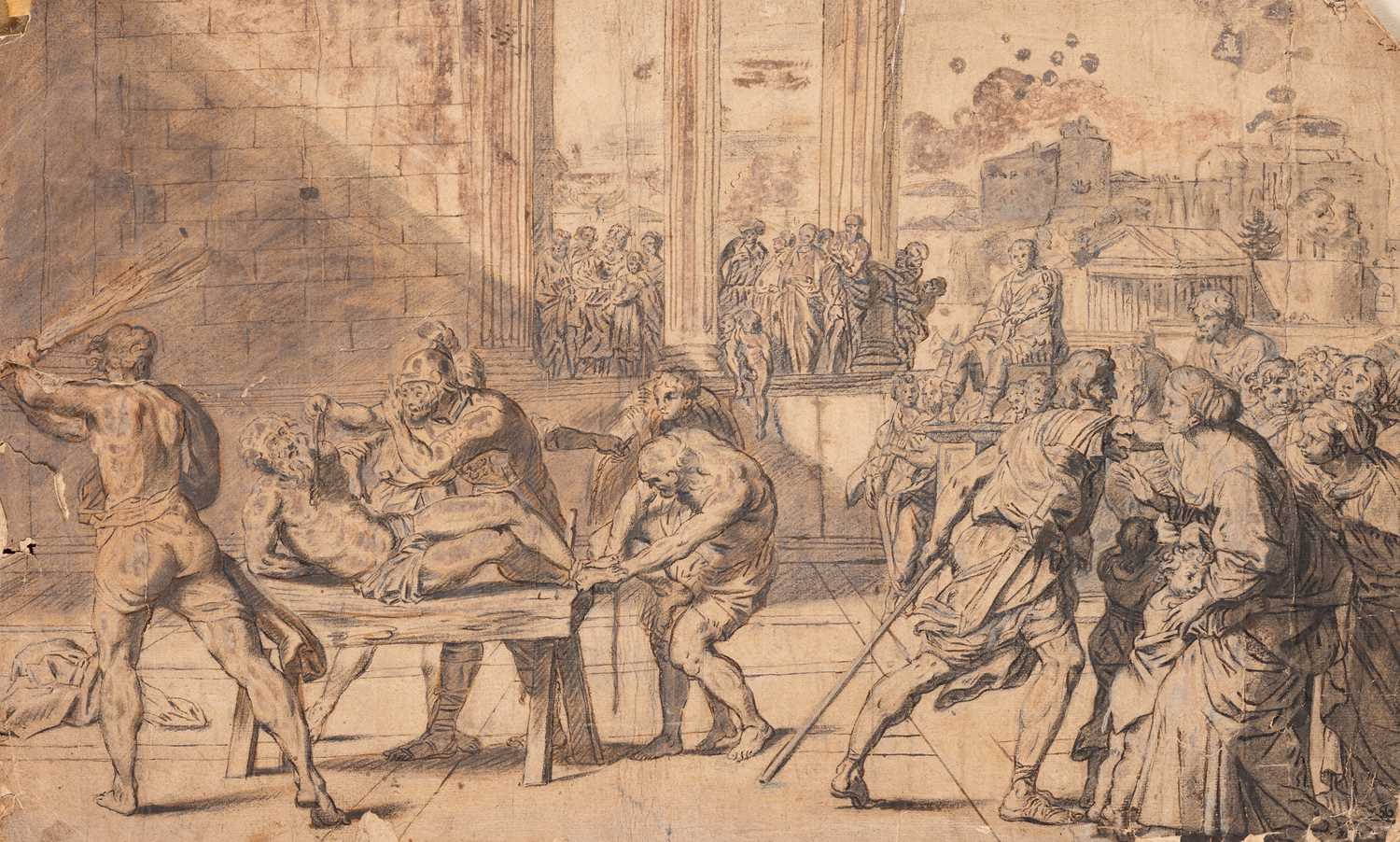 Lot 8 - A FOLIO OF OLD MASTER DRAWINGS