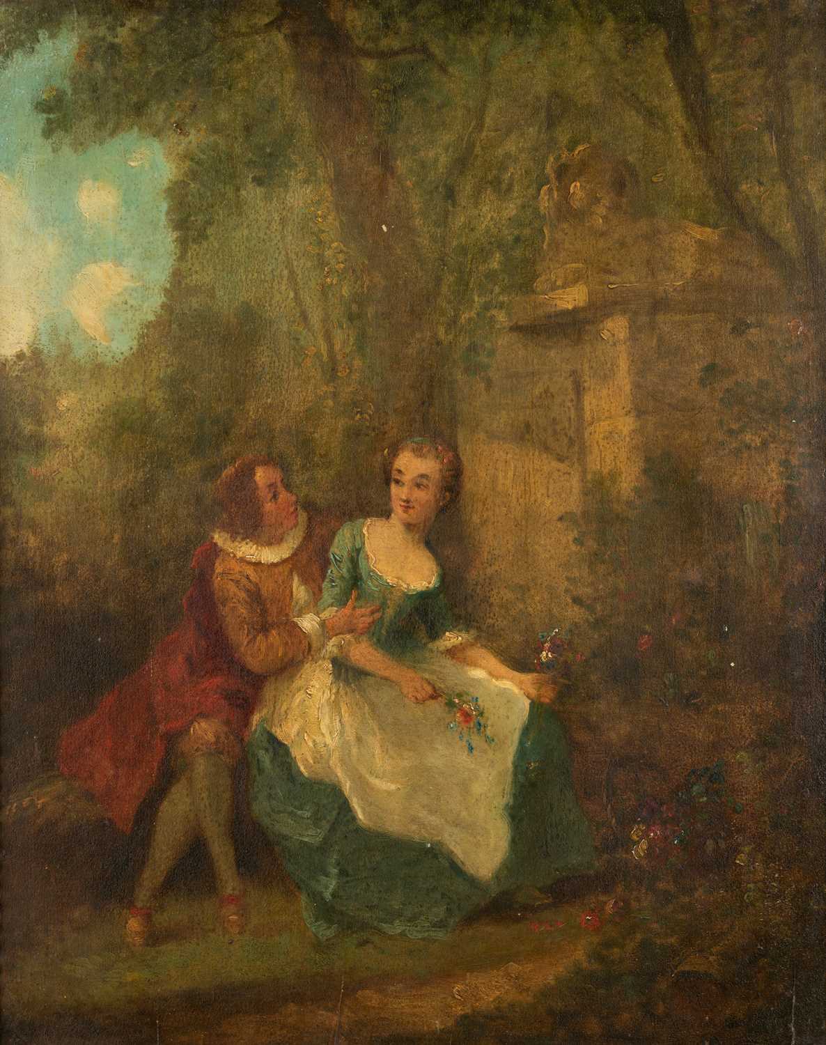 Lot 16 - MANNER OF NICOLAS LANCRET (1690-1743)