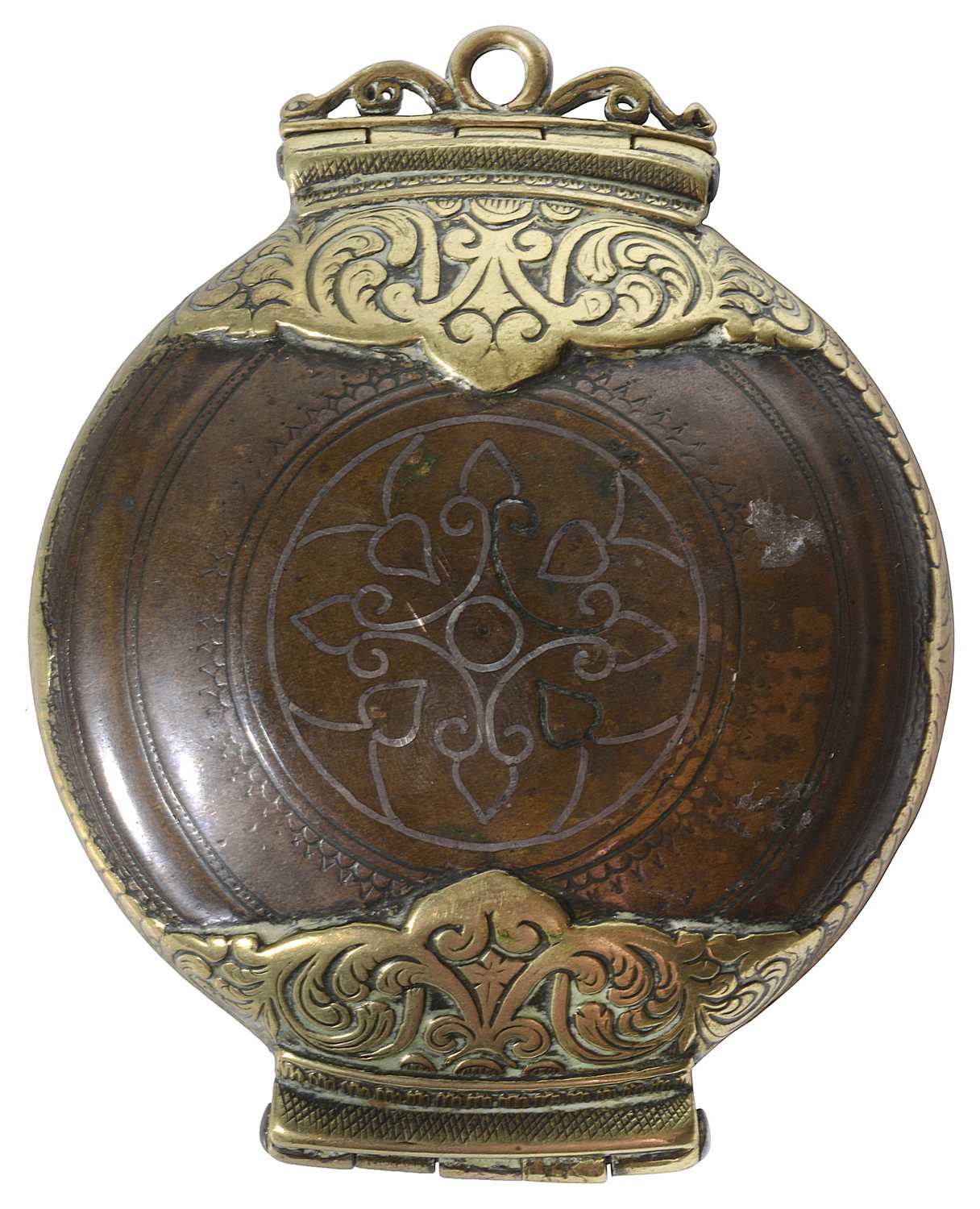 Lot 167 - A SINHALESE LIME-BOX