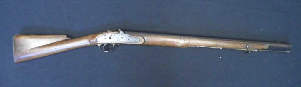 Lot 434 - A .700 CALIBRE PERCUSSION MUSKET, BIRMINGHAM