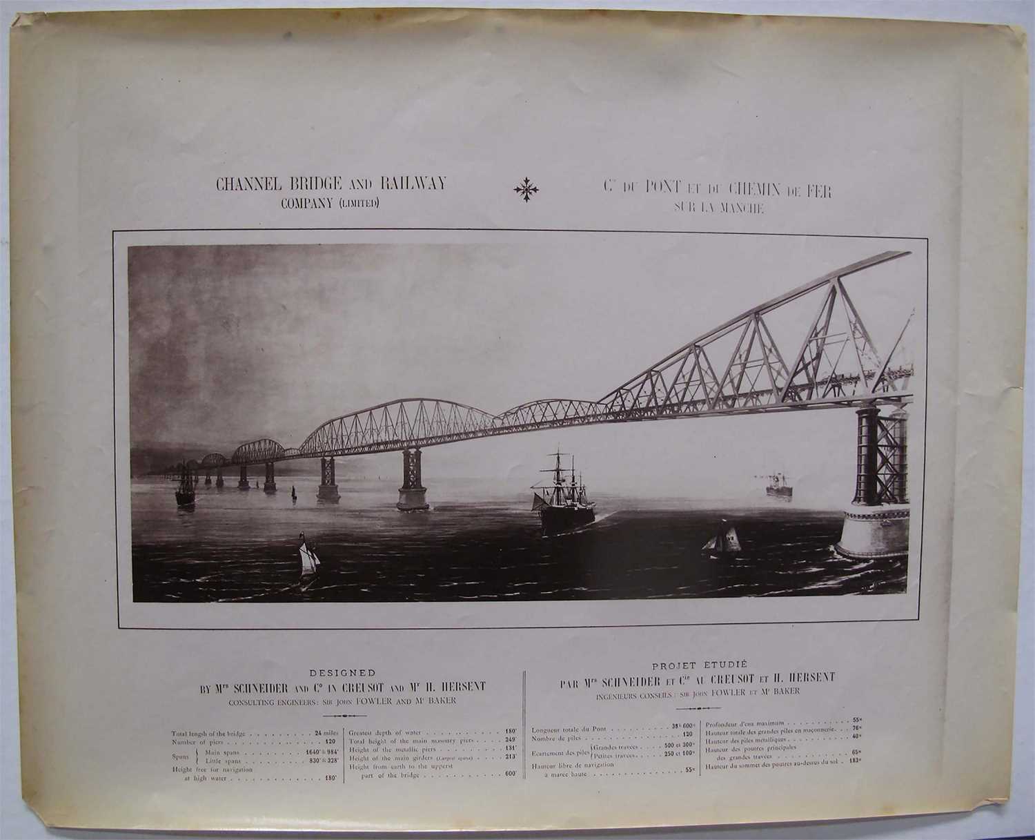Lot 200 - CHANNEL BRIDGE AND RAILWAY COMPANY