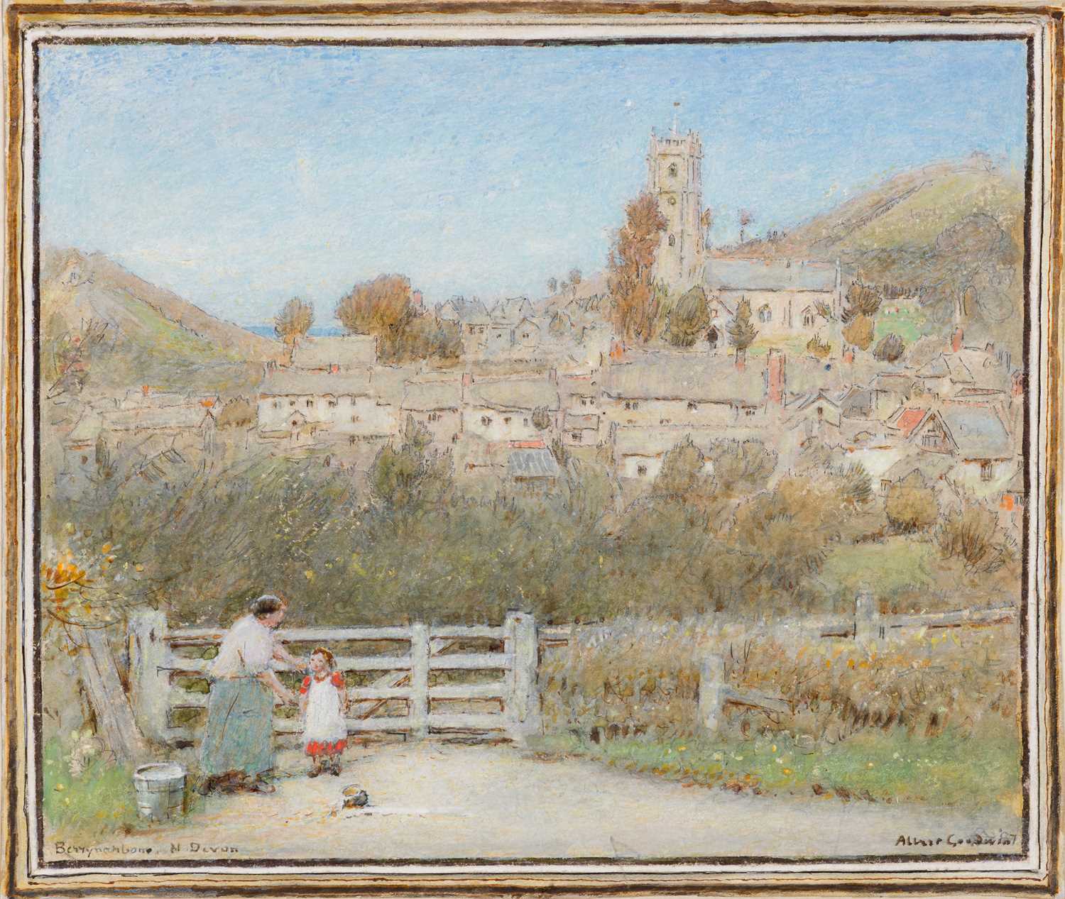 Lot 115 - ALBERT GOODWIN, RWS (1845-1932)