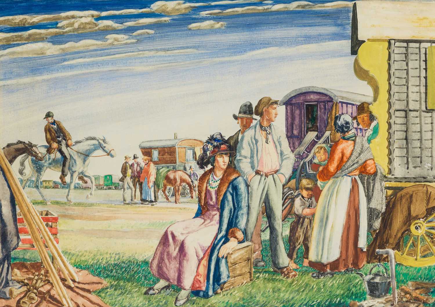 Lot 174 - HARRY MORLEY, ARA, RBA, RE, VPRWS, RP