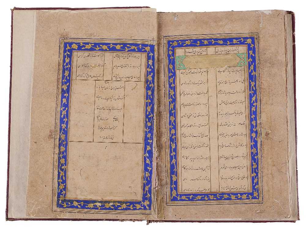Lot 317 - A DIWAN OF PERSIAN POETRY