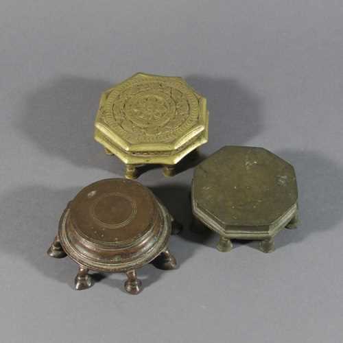 Lot 325 - THREE HINDU OFFERING TRAYS