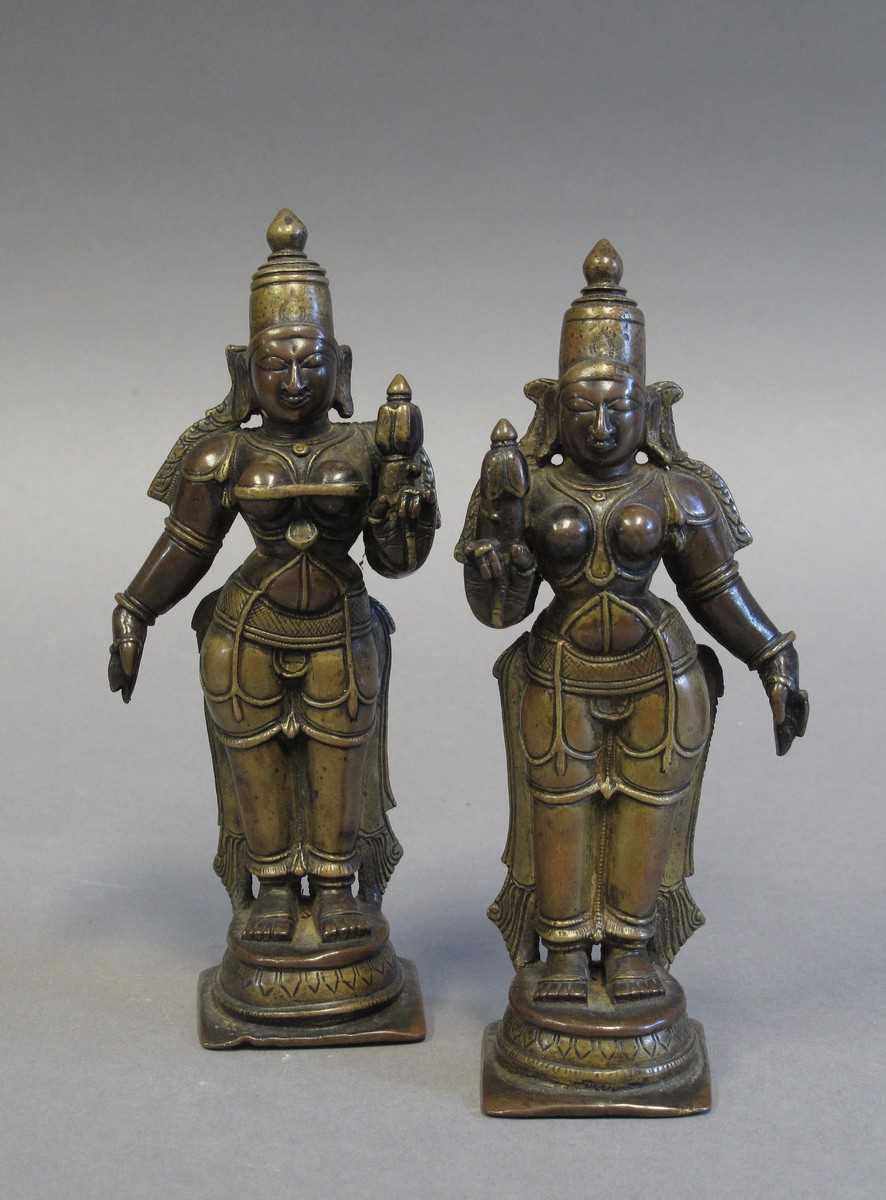 Lot 63 - SRI DEVI AND BHU-DEVI