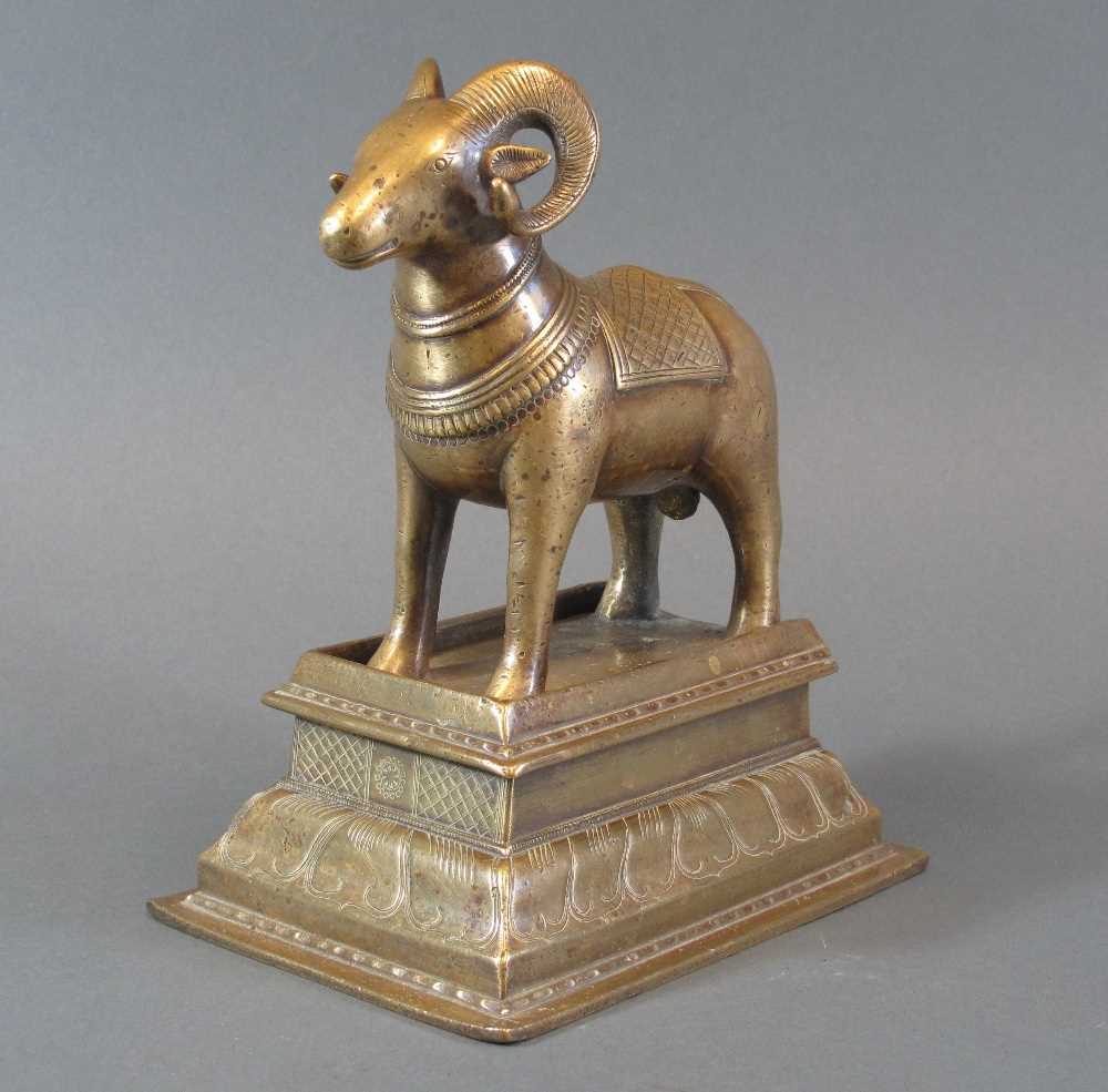 Lot 95 - A FIGURE OF A RAM