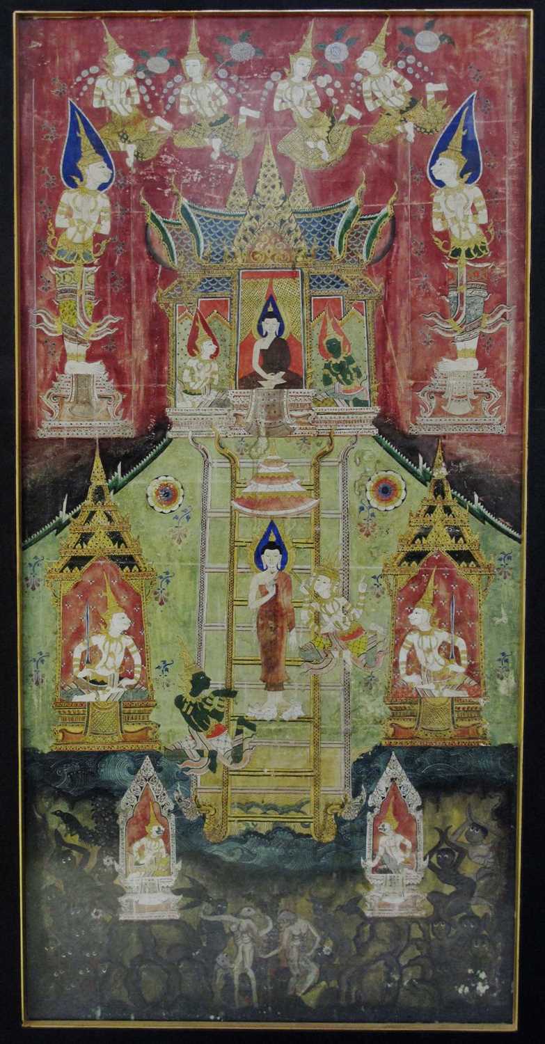 Lot 234 - THE BUDDHA ON MOUNT MERU